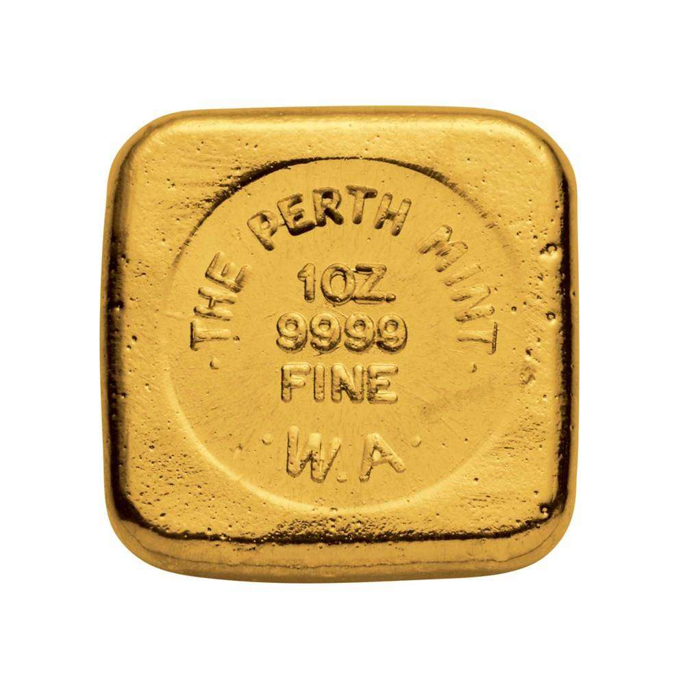 1 oz Gold Bar - Cast - Perth Mint - The Coin Hunter